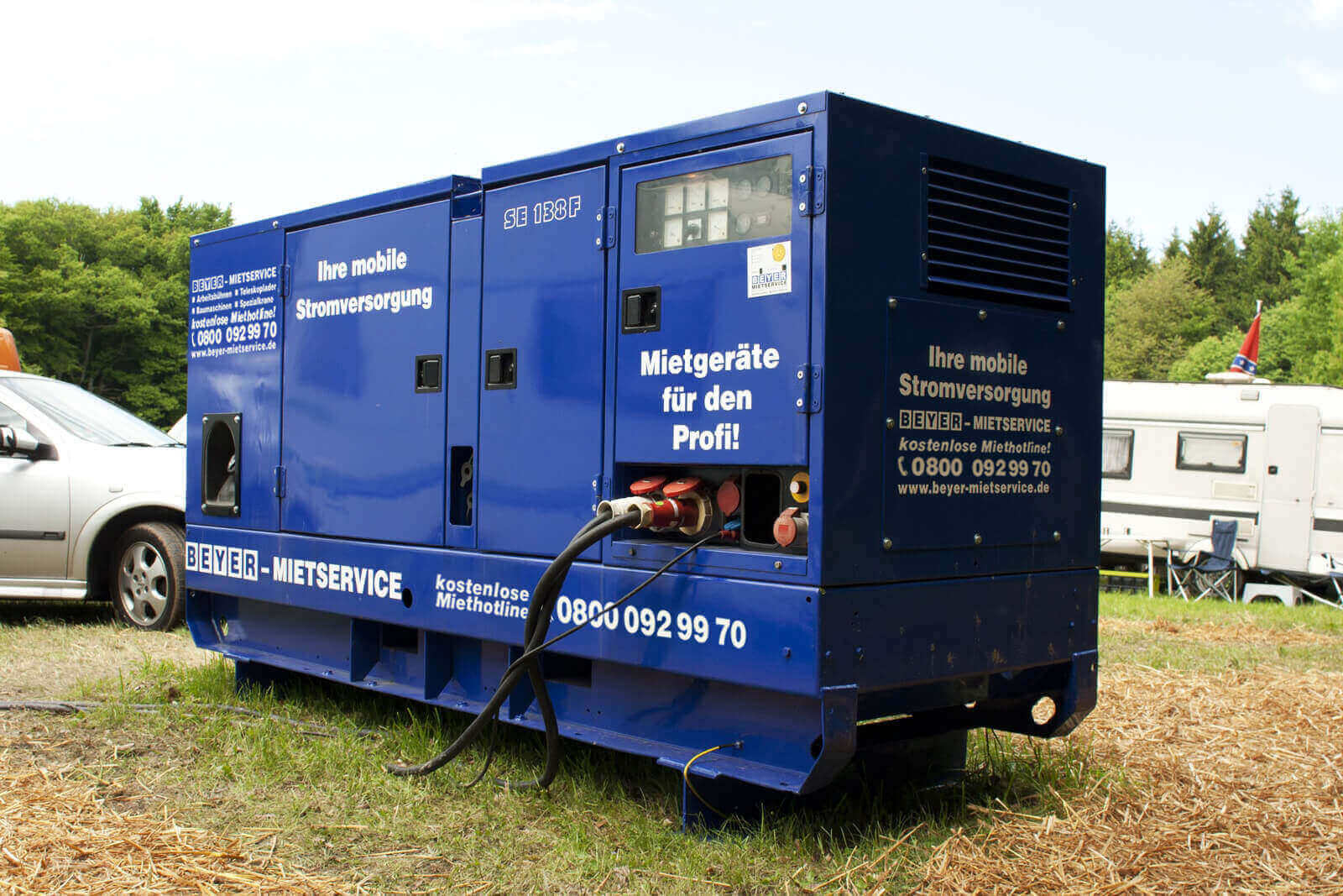 Stromgeneratoren mieten | BEYER-Mietservice